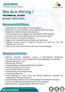 Career - Dowa Eco System Indonesia